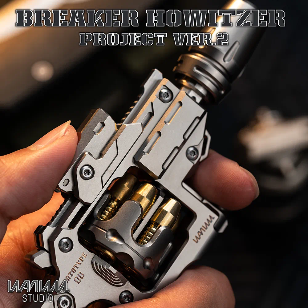 WANWU "Breaker Howitzer Project ver.2" Hand Push Slider | New WANWU "B ...